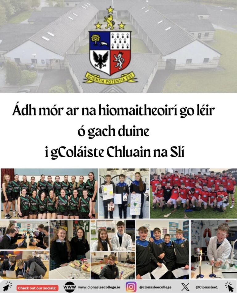 An Exciting Weekend Ahead at the Laois Fleadh - Clonaslee College